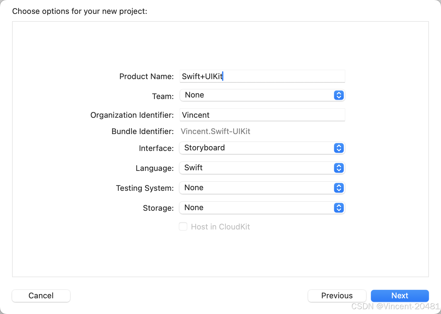 iOS开发学习-从 0-1 手把手教你创建一个 Swift+UIKit 项目_ios开发教程-CSDN博客