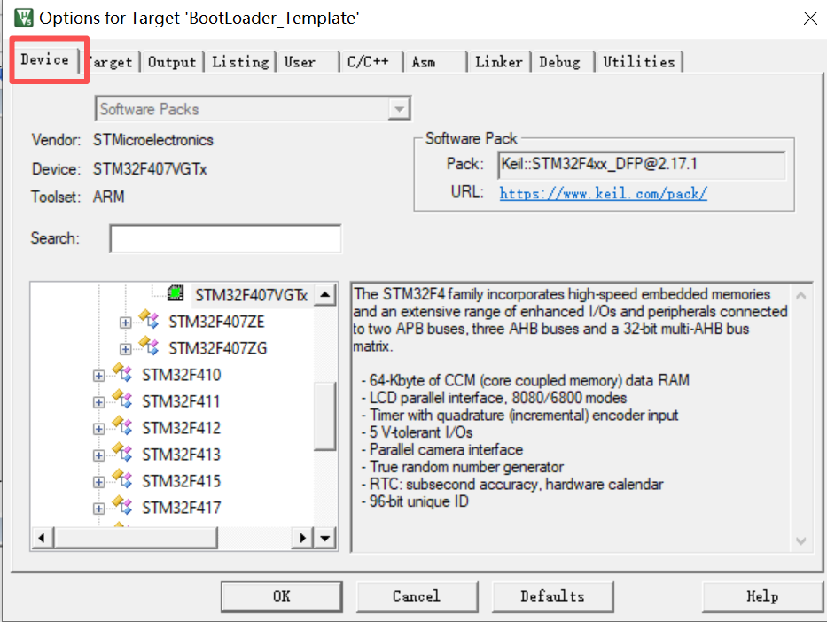 【Keil】Options For Target配置（魔术棒）界面详细解析_keil options for target-CSDN博客