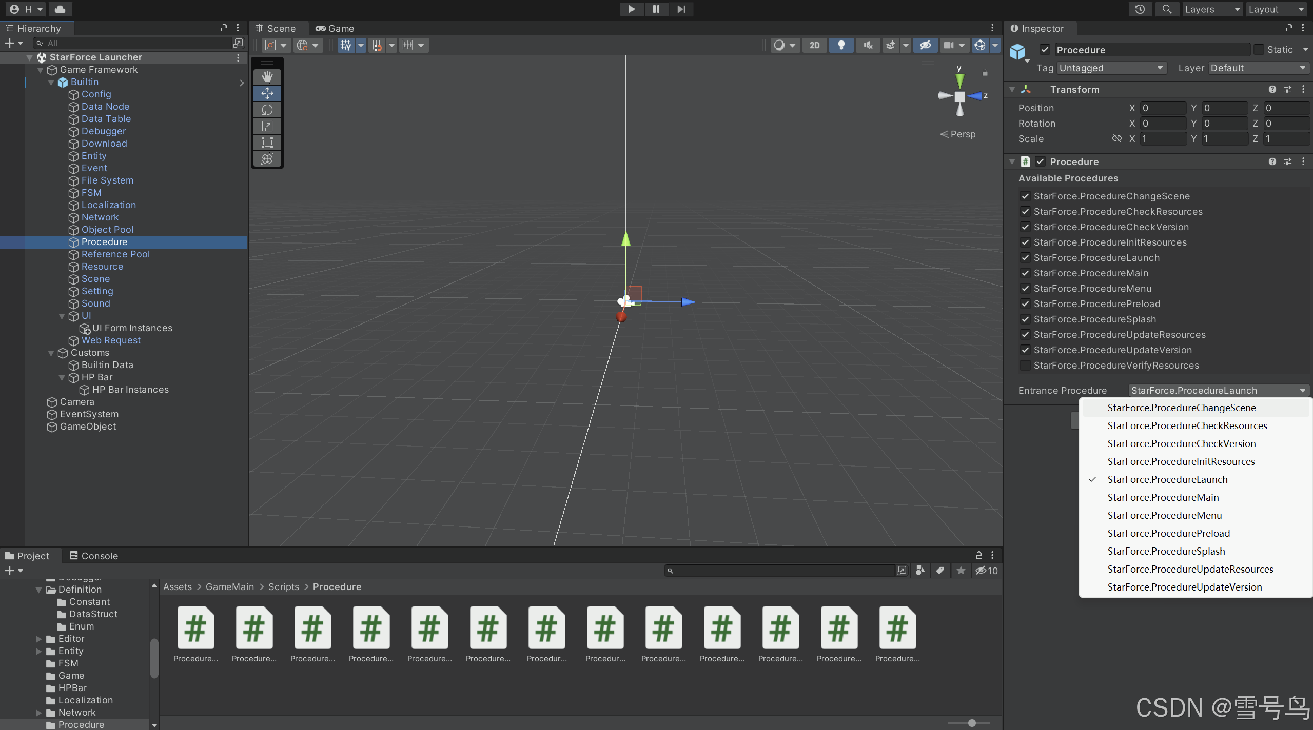 初识GameFramewrok（三） Procedure流程控制模块_unity gameframework entrance procedure is invalid-CSDN博客
