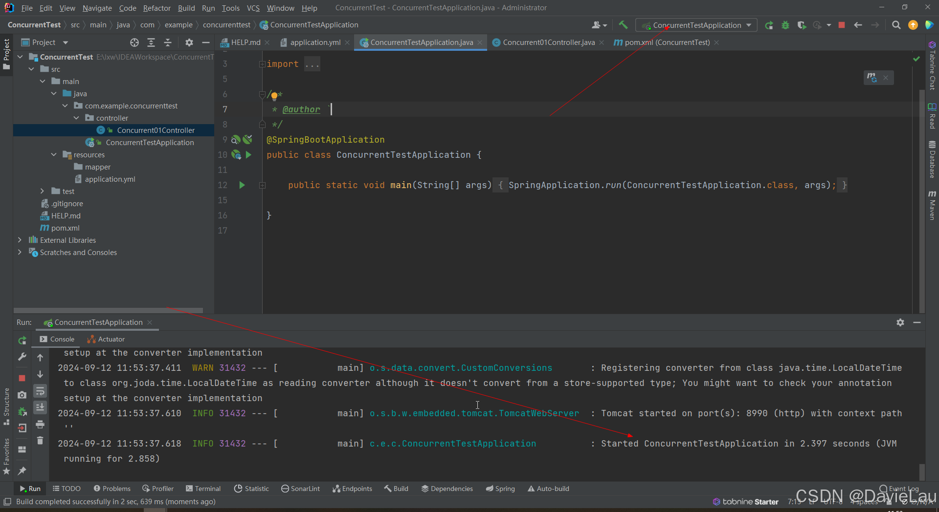 Idea快速创建springboot测试应用idea Springboot Test Csdn博客