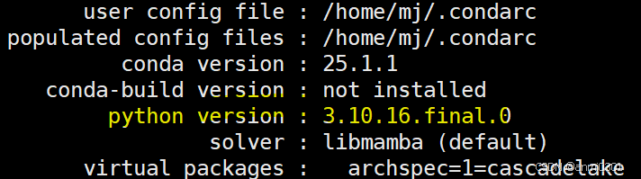 conda升级到25.1.1_conda 25.1.1-CSDN博客