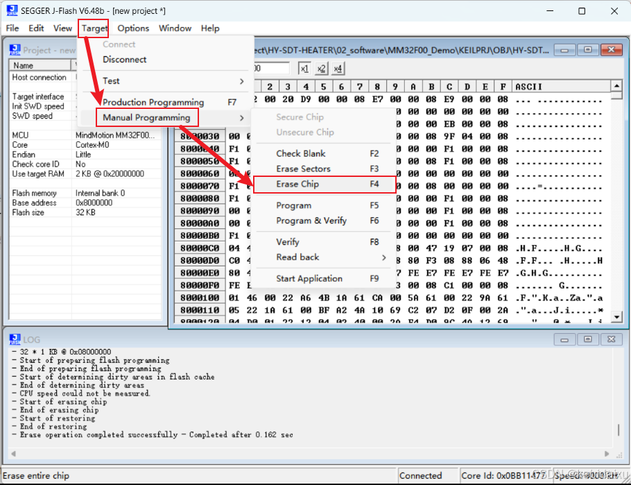 J-flash下载和读取程序_jflash读取程序-CSDN博客