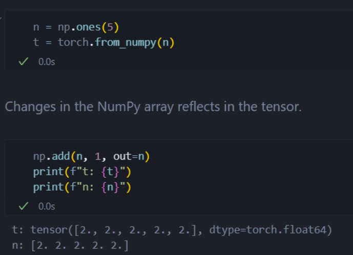 Pytorch 01张量 Tensor的基本认识和操作pytorch 张量 Csdn博客