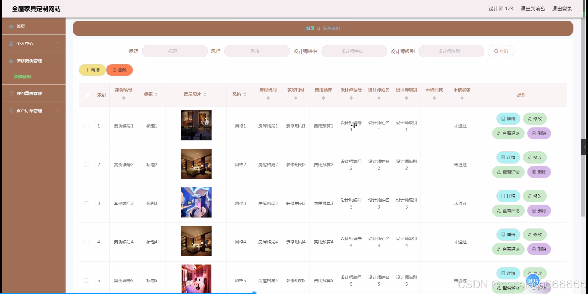 Java计算机毕业设计全屋家具定制网站（附源码、数据库）全屋定制网站源代码 Csdn博客