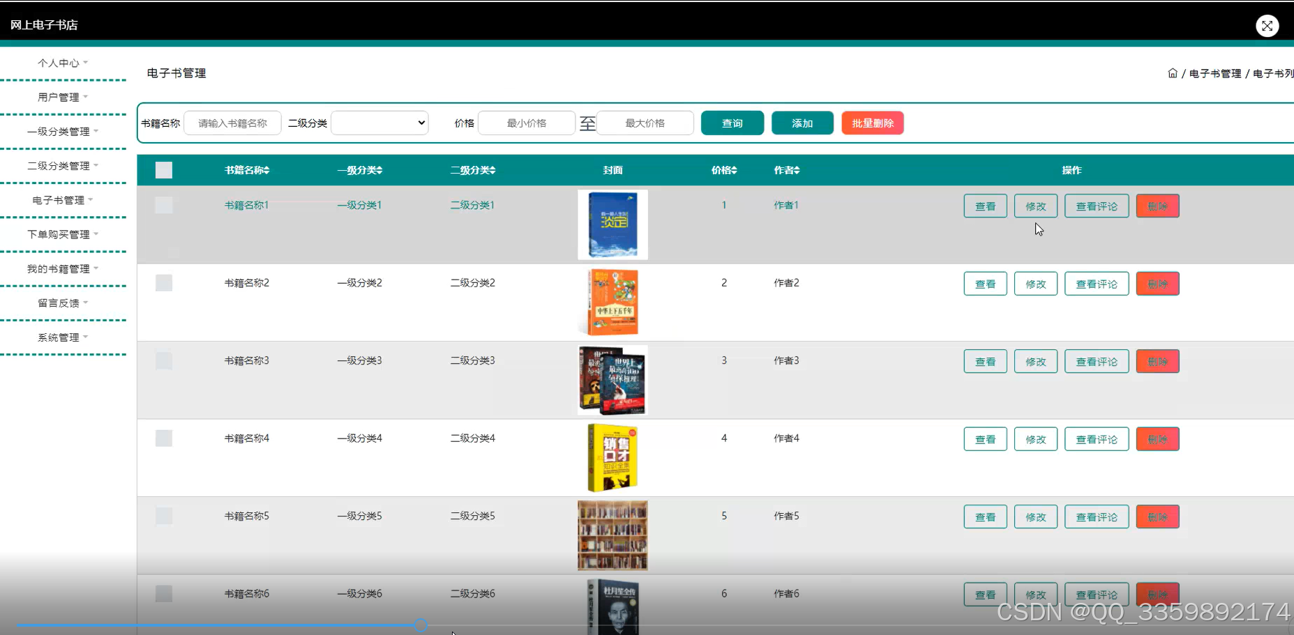 基于java Ssm Jsp Mysql网上电子书店毕业设计项目实战网上书店java和mysql课程设计 Csdn博客