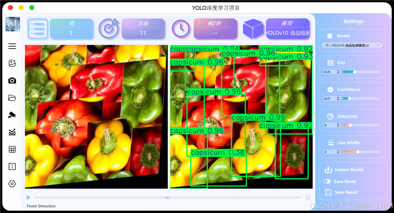 基于yolov10的食物检测系统（深度学习模型ui界面python代码训练数据集）yolo食品数据集 Csdn博客