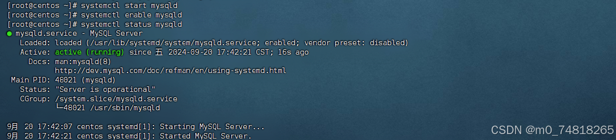 Centos7 MySQL的卸载与MySQL8.0安装教程_centos7卸载mysql-CSDN博客