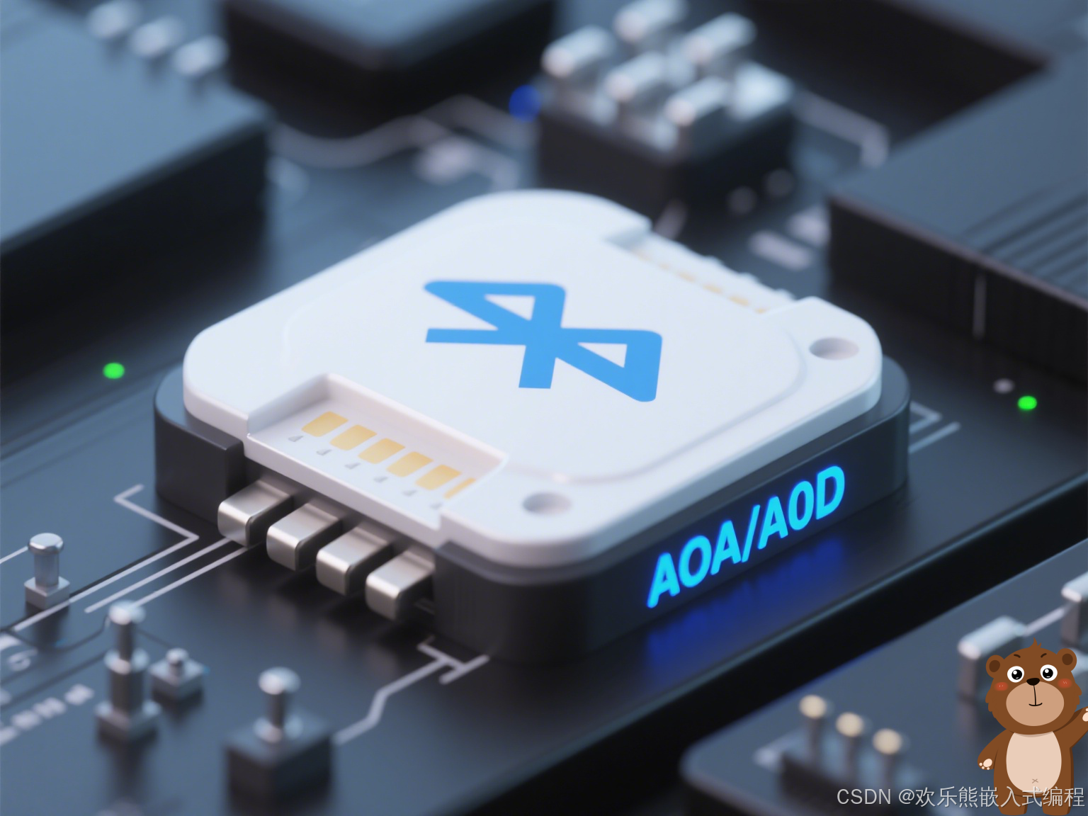 欢乐熊大话蓝牙知识27：蓝牙 AoA/AoD 实现室内定位有多准？BLE 定位新趋势揭秘！_蓝牙aoa-CSDN博客