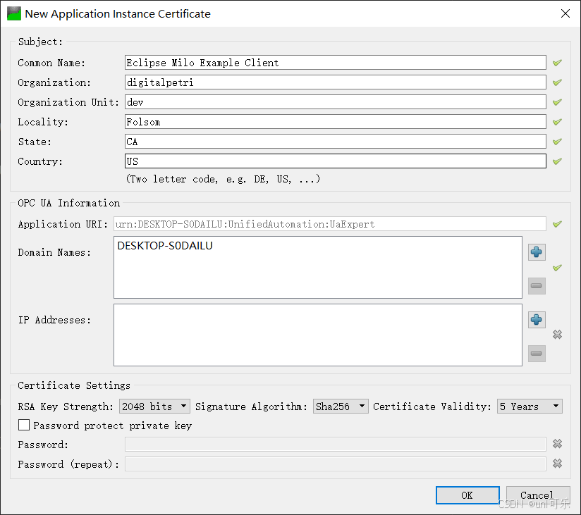 Java使用Milo实现OPC UA客户端及服务端，操作uaexpert工具测试（史上最详细讲解）_java opcua-CSDN博客