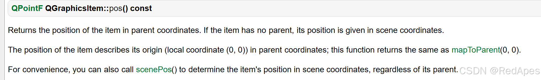 QGraphicsItem的setPos函数和moveBy函数_qt moveby-CSDN博客