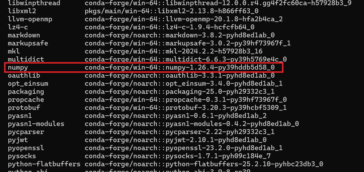 在anaconda环境中安装numpy、bandas和tensorflow-cpu库_tensorflow 2.10和numpy-CSDN博客