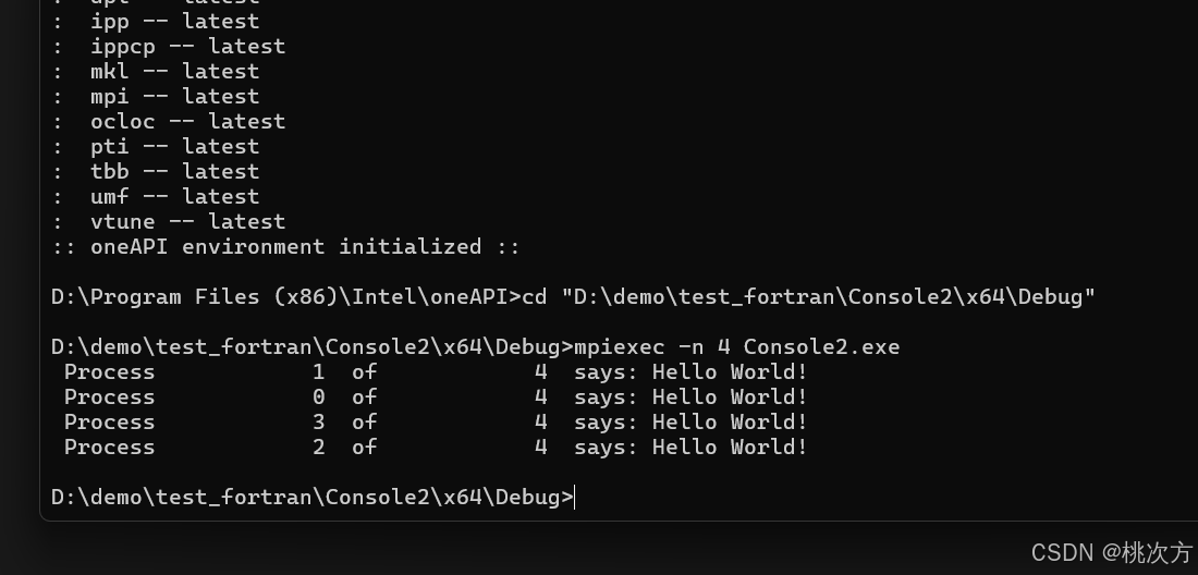 WIN11系统配置Fortran并行环境_vs2022 fortran mpi环境配置-CSDN博客
