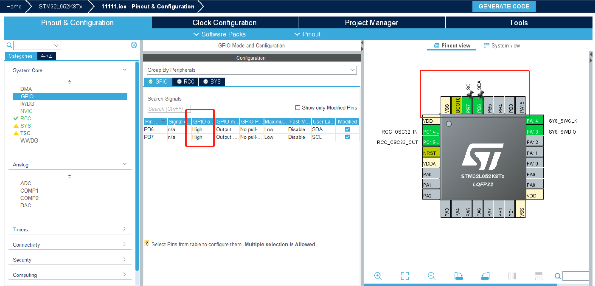 STM32（HAL库）软件IIC驱动OLED_stm32使用软件iic驱动oled-CSDN博客