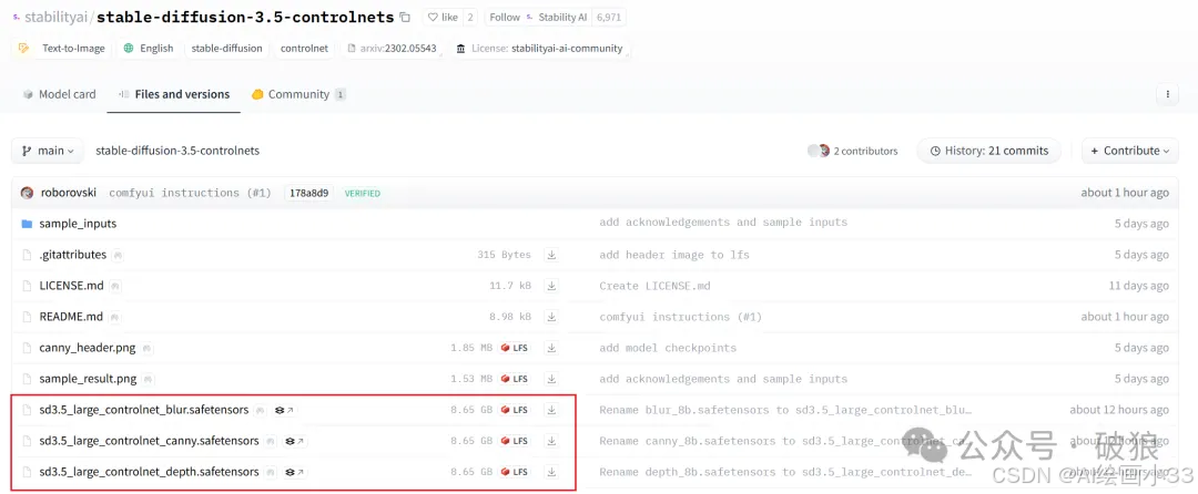 [ComfyUI教程]SD3.5：ControlNet重磅发布！激烈竞争能否夺回黑森林Flux高地？_sd3.5 controlnet-CSDN博客