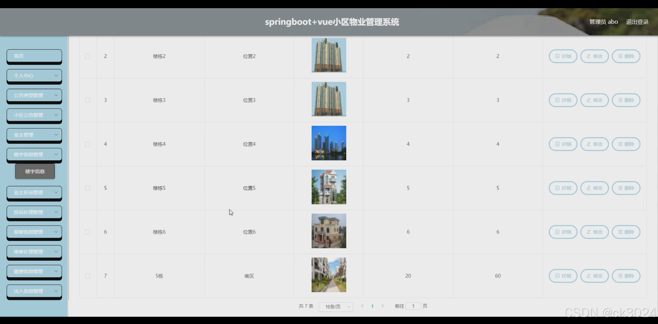 Springbootspringbootvue小区物业管理系统hoj46基于springbootvue的物业管理系统开题 Csdn博客
