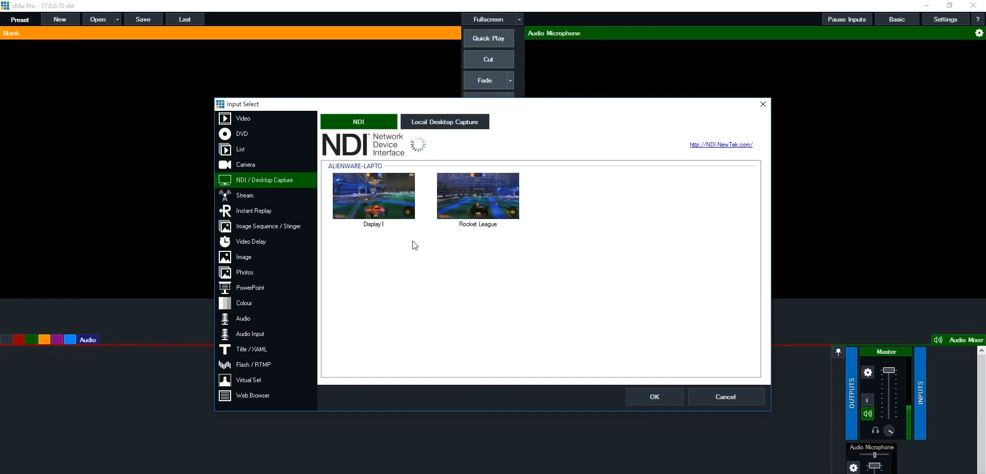 快速上手NDI桌面捕获功能+vMix组合使用_vmix ndi-CSDN博客