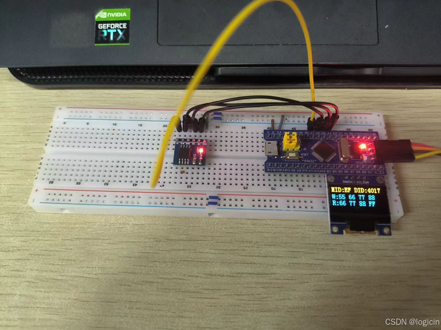 软件SPI读写W25Q64（江科大是STM32笔记）_w25q64程序-CSDN博客