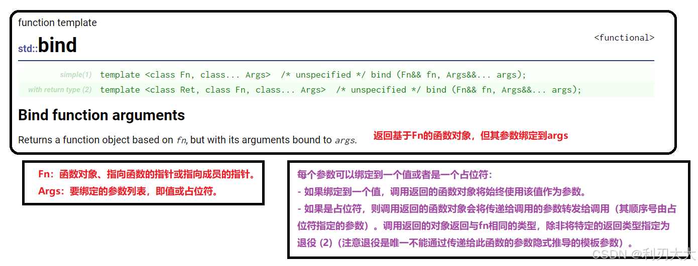【C++11】闭包：仿函数operator() && 绑定器bind && 包装器function && lambda表达式_c++ 闭包-CSDN博客