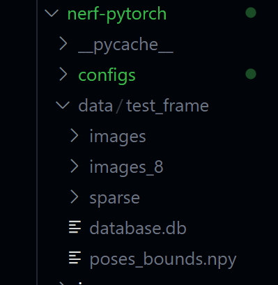 COLMAP制作数据集并实现NeRF三维重建_colmap数据集-CSDN博客