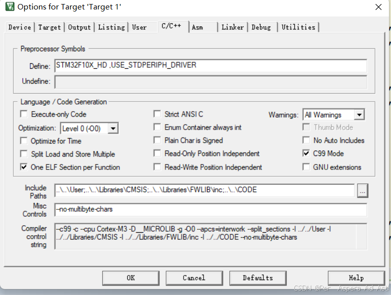 Keil5编译错误_error: #144: a value of type "char *" cannot be us-CSDN博客