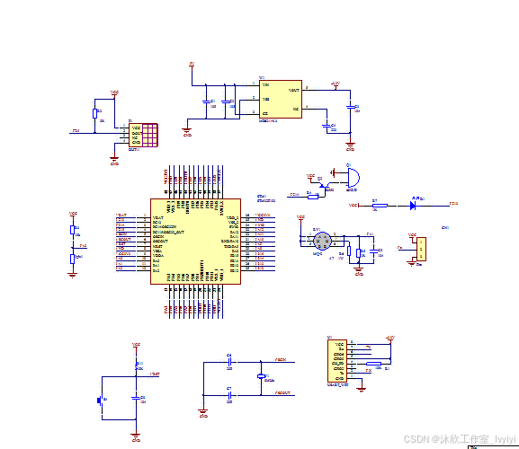 基于stm32的厨房环境监测系统的设计（论文源码）基于stm32的智慧厨房安全监测与预警系统设计的传感器 Csdn博客 
