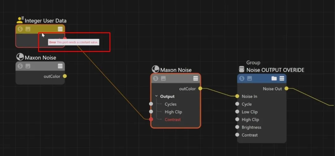 C4D 教程：构建“噪波输出覆盖（Noise Output Override）”节点以突破 Maxon Noise 参数常量限制_c4d的 "noise (噪波)" 效果器在哪里-CSDN博客