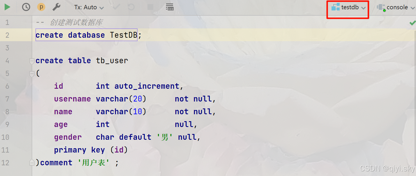 Javaweb——mysql Ddl（36） 表结构操作 创建（ddl 语句中表结构操作概述、创建表结构语法、实践、约束介绍、自动增长）java表结构ddl Csdn博客