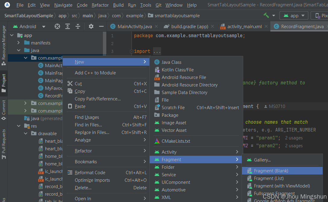 [Android][Java]SmartTabLayout與ViewPager使用_android smarttablayout-CSDN博客
