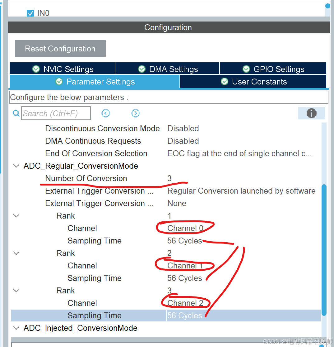 STM32HAL库：ADC+DMA+TIM定时器触发采样_stm32 adc的采样率 和 dma转换以及定时器的触发有关系么-CSDN博客
