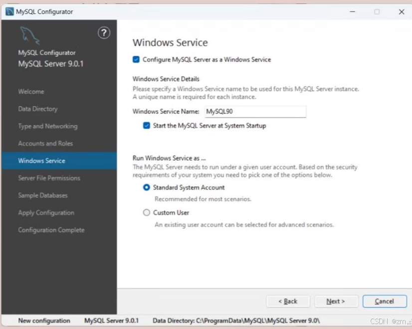 MySQL数据库 和 Navicat的安装教程_mysql configurator-CSDN博客