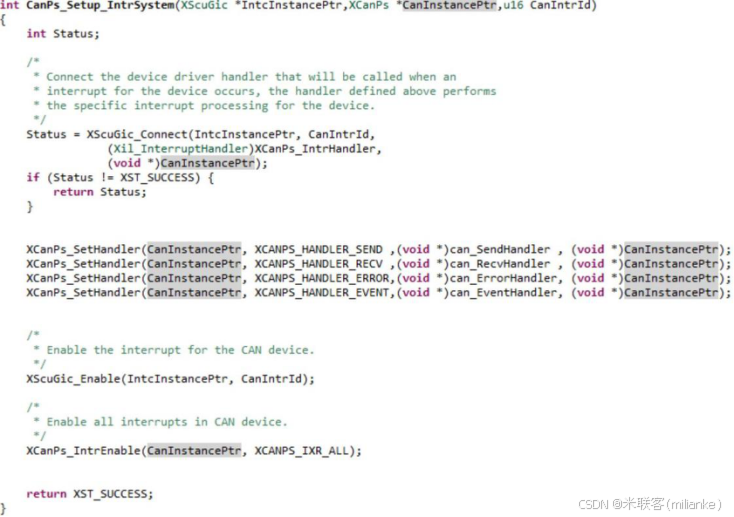 [米联客-XILINX-H3_CZ08_7100] FPGA_SDK入门篇连载-15PS CAN 总线实验_米联客 can-CSDN博客