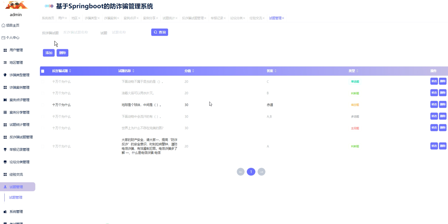 基于Springboot的防诈骗管理系统设计实现-CSDN博客