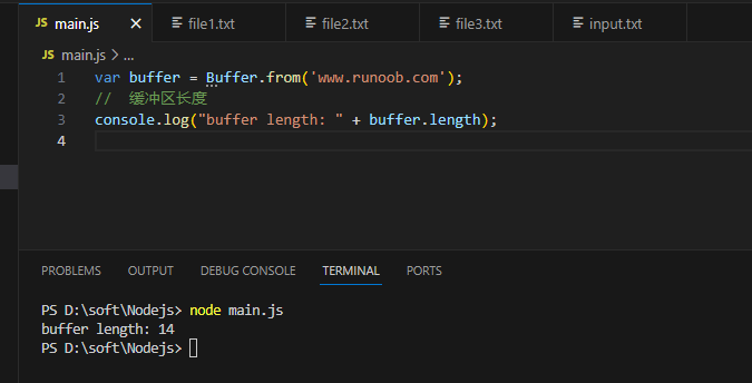 Nodejs Buffer(缓冲区)-CSDN博客