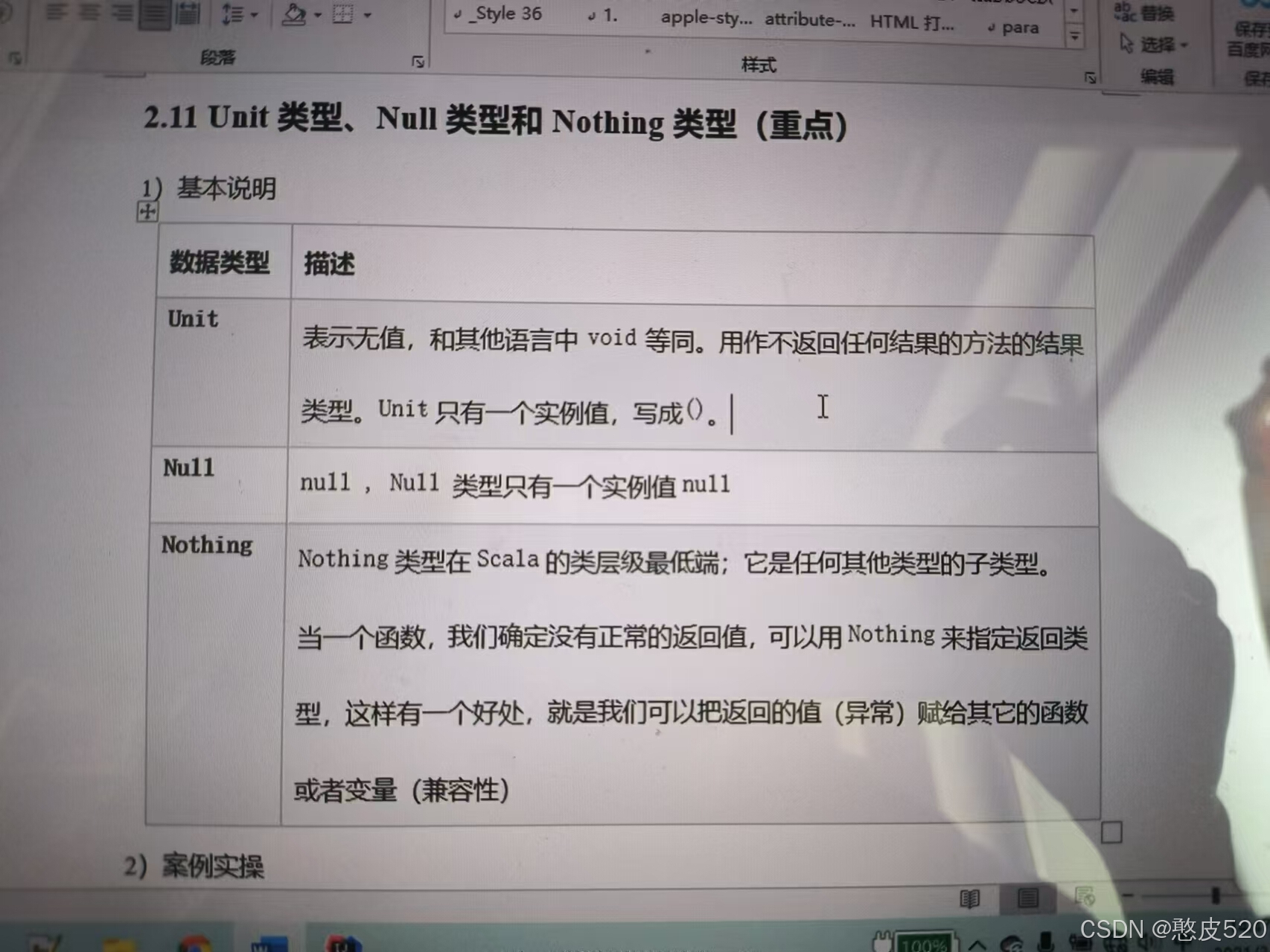 Unit Null Nothing类型-CSDN博客