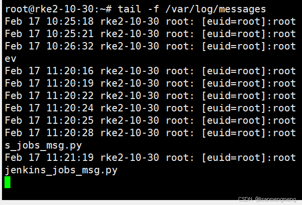 tail 命令介绍和使用案例_tail -n-CSDN博客