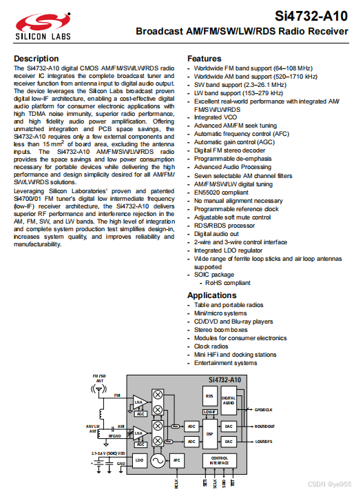Si4732-A10使用指南-CSDN博客