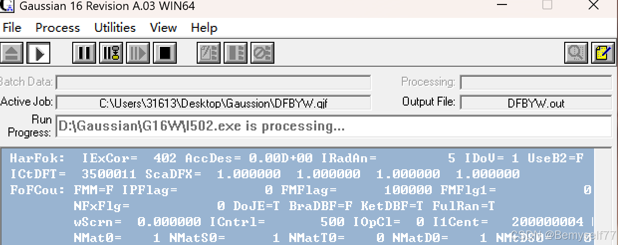 Gaussian入门学习笔记( 3.Gaussain主页面的介绍)_gaussian 缓存路径设置-CSDN博客