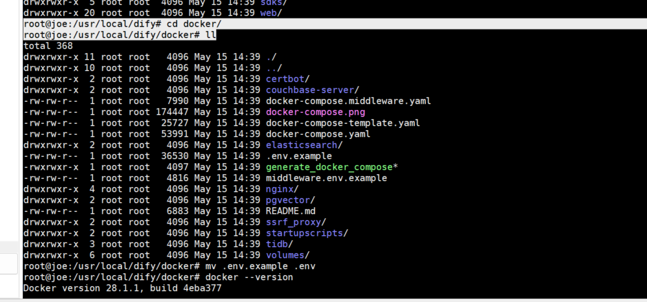 【Dify】【1】ubuntu22.04安装docker部署dify1.4.0_dify1.4.0 docker-CSDN博客