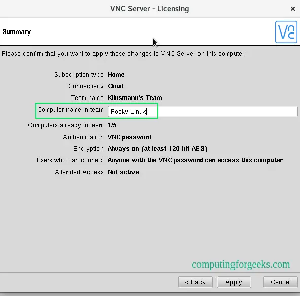 在Rocky Linux 8上设置RealVNC服务器和客户端|AlmaLinux 8_rocky linux vnc-CSDN博客