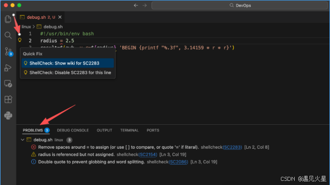Linux Shell 脚本静态代码分析工具 ShellCheck-CSDN博客