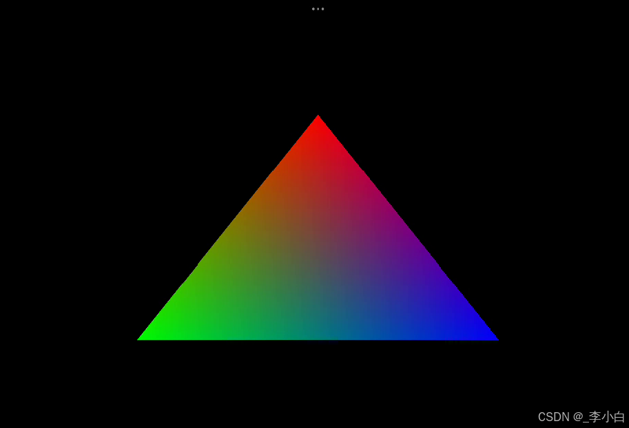 【OPENGL ES 3.0 学习笔记】第五天：渲染彩色三角形（C++版本）-CSDN博客