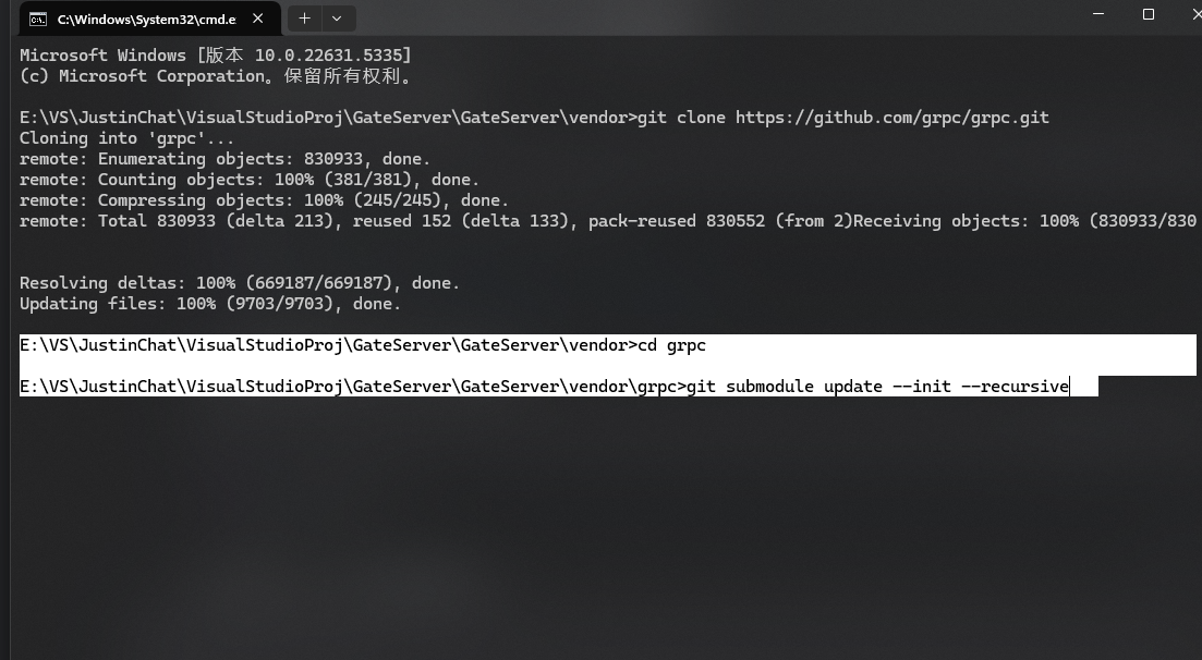 Grpc 在 Window 上的配置（Cmake&VS）_windows grpc安装和配置-CSDN博客