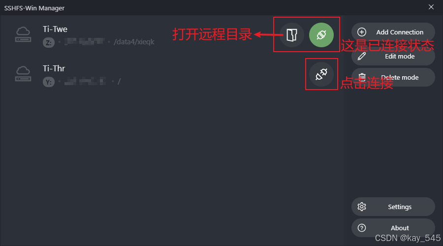 Windows 下通过 SSHFS 使用 SSH 协议挂载远程服务器目录_sshfs-win-CSDN博客