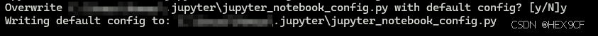 【Jupyter】启动出错：Bad config encountered during initialization: No such notebook dir-CSDN博客