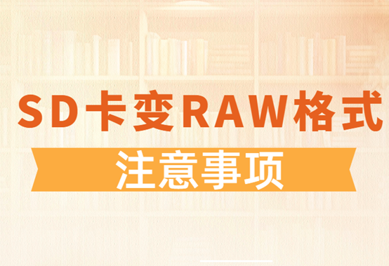 变成RAW格式的SD卡怎么恢复？别直接格式化_sd卡 raw-CSDN博客