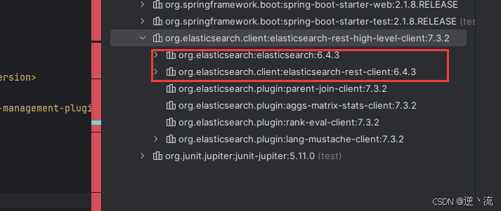 java.lang.NoSuchMethodError: org.elasticsearch.action.index.IndexRequest.ifSeqNo()J at org ...