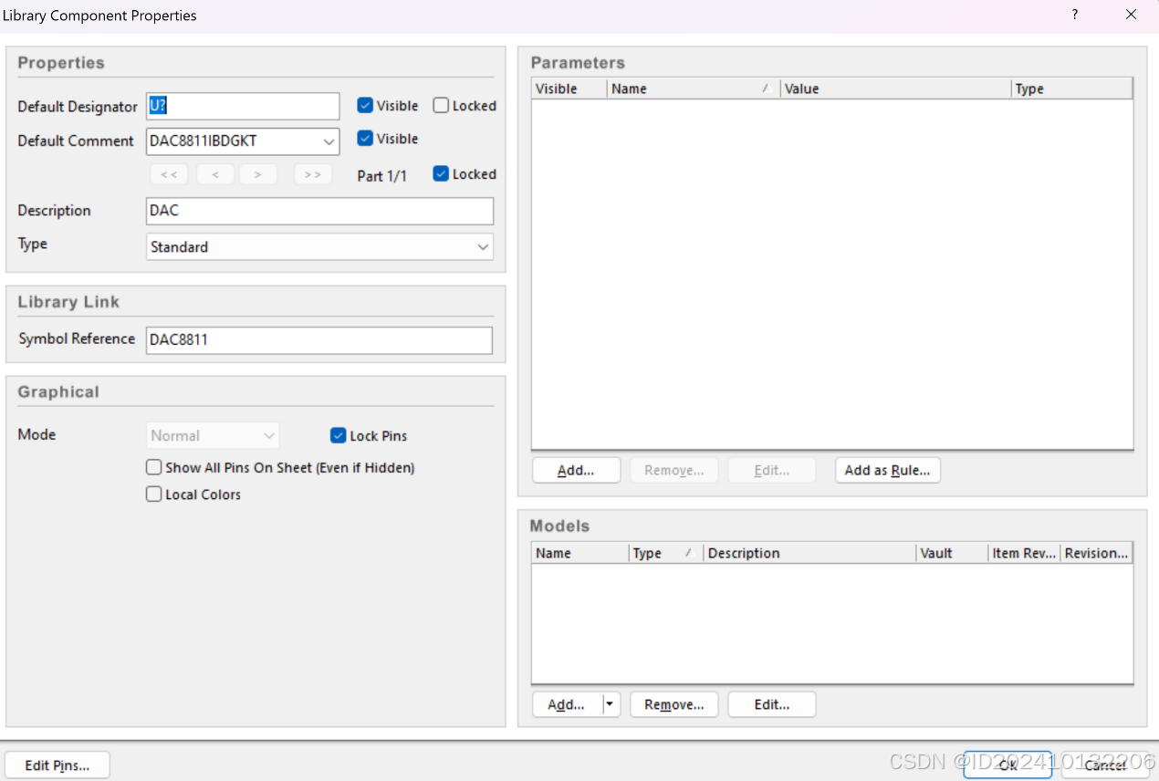 AD13绘制原理图库步骤_ad13怎么自己画元件-CSDN博客