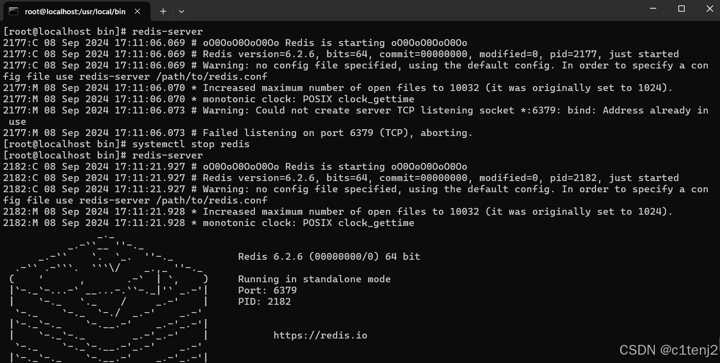 linux系统安装，启动redis_linux安装启动redis-CSDN博客