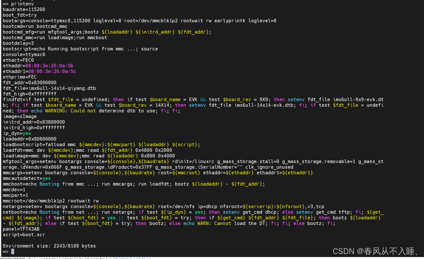 IMX6 启动问题_error: did not find a cmdline flattened device tre-CSDN博客