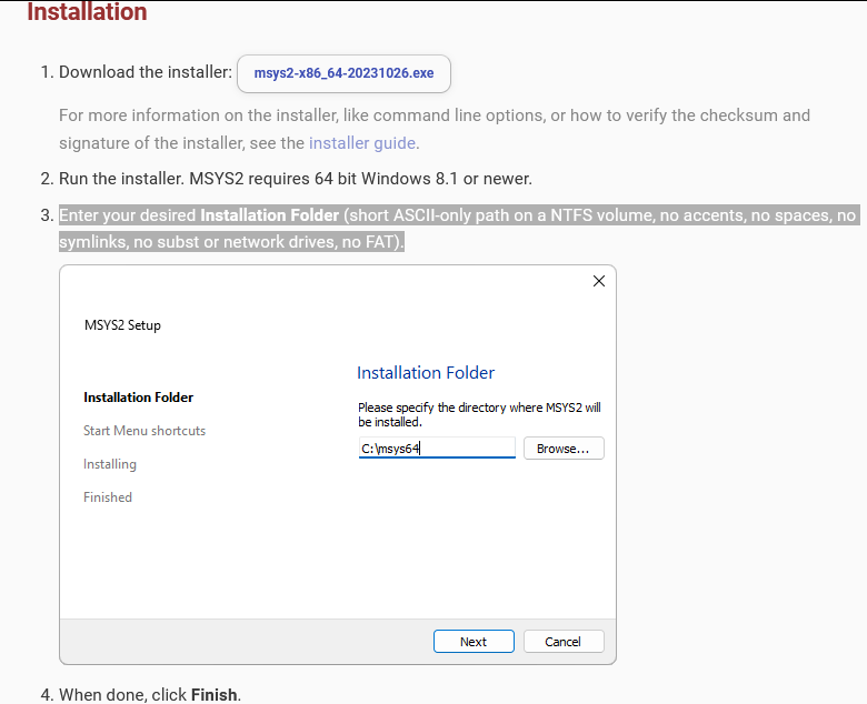 VsCode配置Cpp[Windows下MSYS2下载与安装]-CSDN博客
